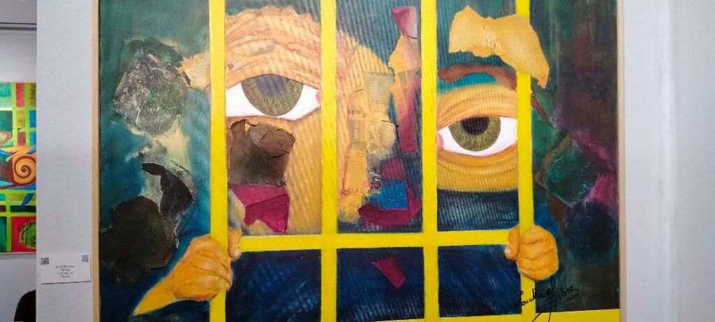 Exposition "Regards croisés" de l’artiste plasticienne, Arbia Loudhaief ...